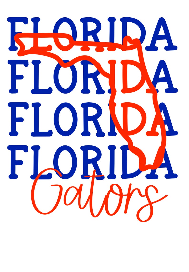 FLORIDA Gators - PNG Digital Download - Etsy