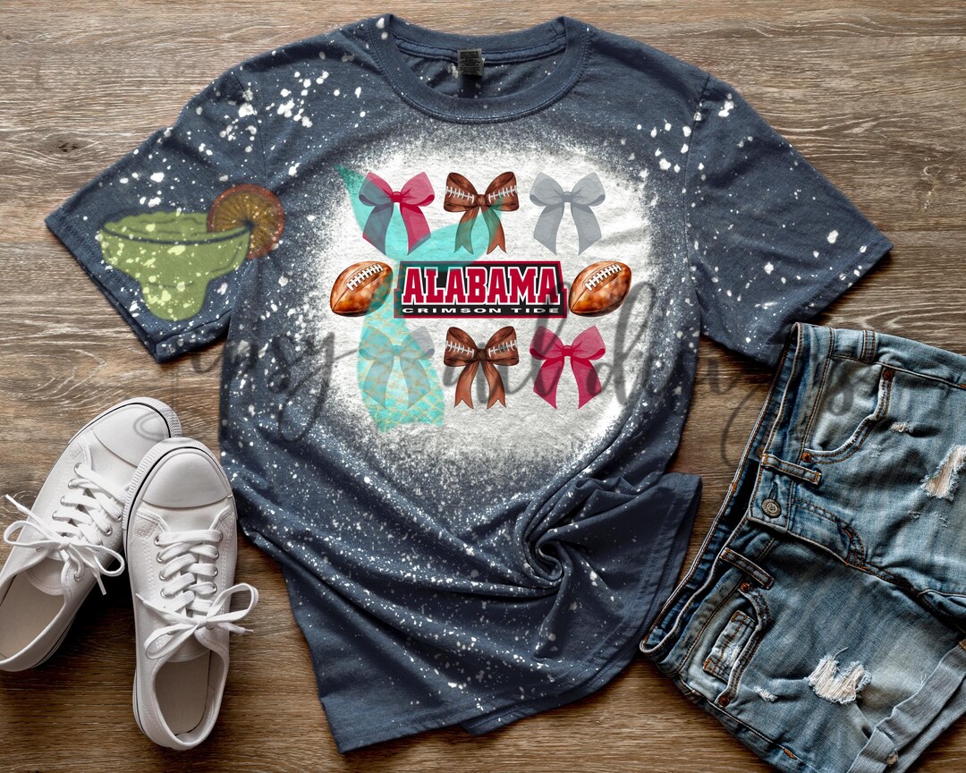 BAMA Football and Bows - Coquette - PNG - Digital Download - Etsy