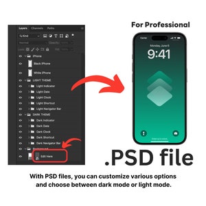 2025 iPhone Lock Screen Mockup PSD, PNG | iPhone | Mockup | Ios Lock ...