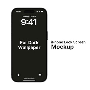 2025 iPhone Lock Screen Mockup PSD, PNG | iPhone | Mockup | Ios Lock ...