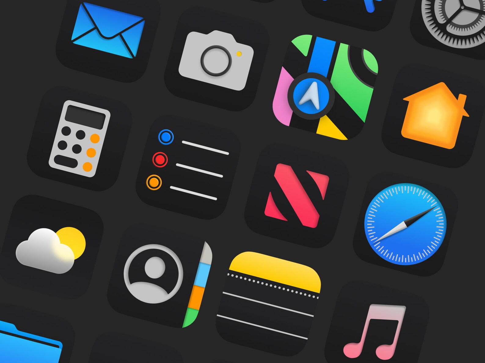 28 Dark Icons Ios 17 Icon Pack Ios Dark Mode Ios Icon iPhone Icon Ios ...