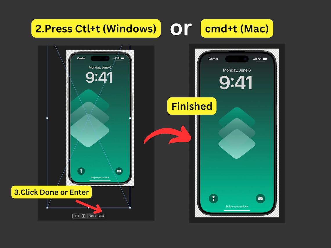 2025 iPhone Lock Screen Mockup PSD, PNG | iPhone | Mockup | Ios Lock ...