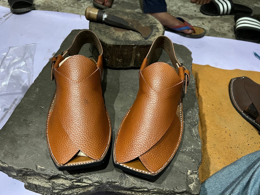Original Peshawari Chappal 100% Handmade Straight From Charsadda ...