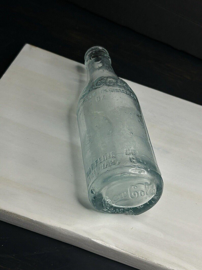 Gorgeous 1900'S Coca Cola Straight Sided Bottle Triple Script Savannah ...