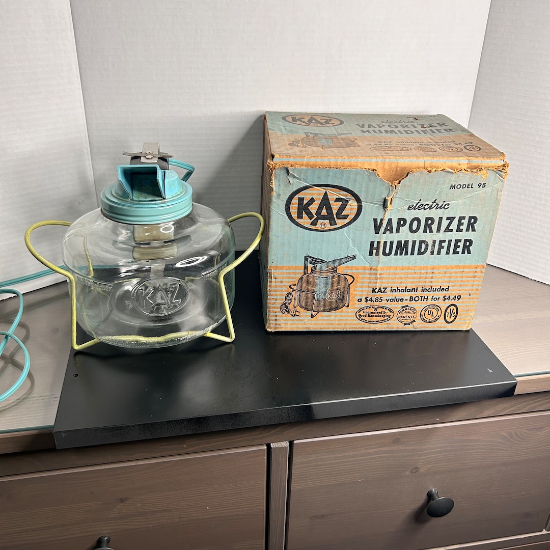 Vintage KAZ Electric Vaporizer and Humidifer Model . 95 W/ Original Box ...
