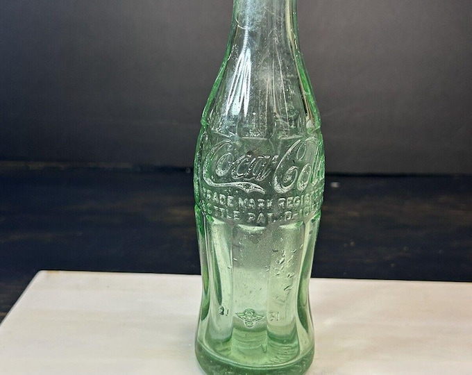 Vintage Coca-cola Coke Bottle D 105529 Statesboro , GA. Rare 1951 ...