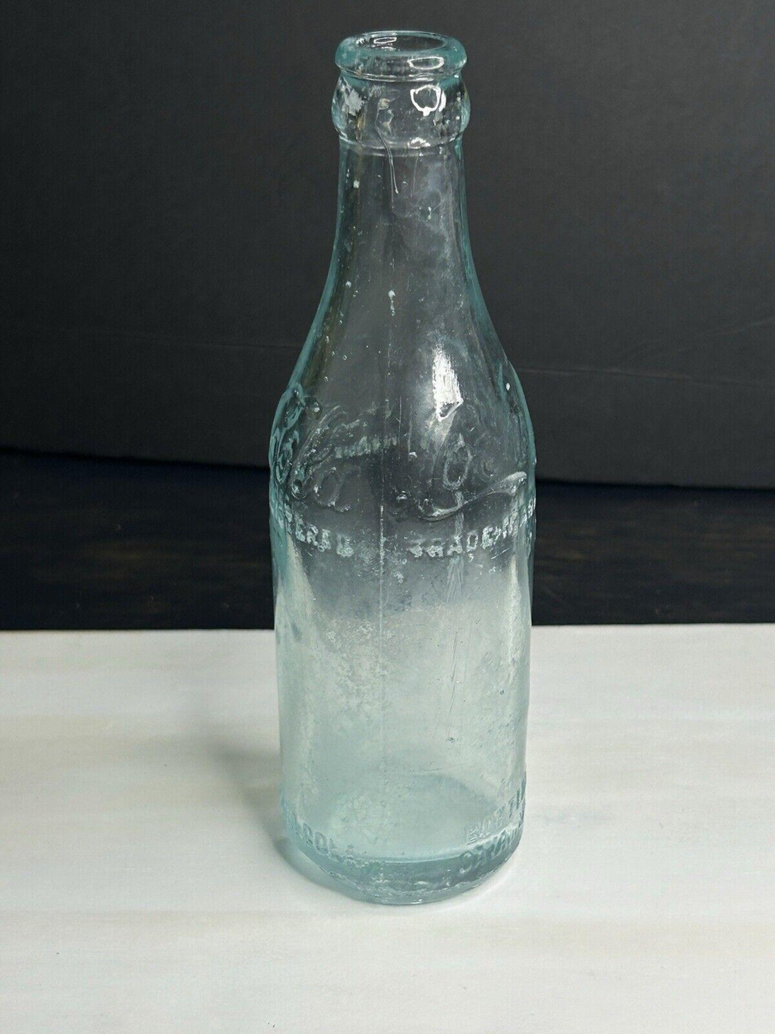 Gorgeous 1900'S Coca Cola Straight Sided Bottle Triple Script Savannah ...