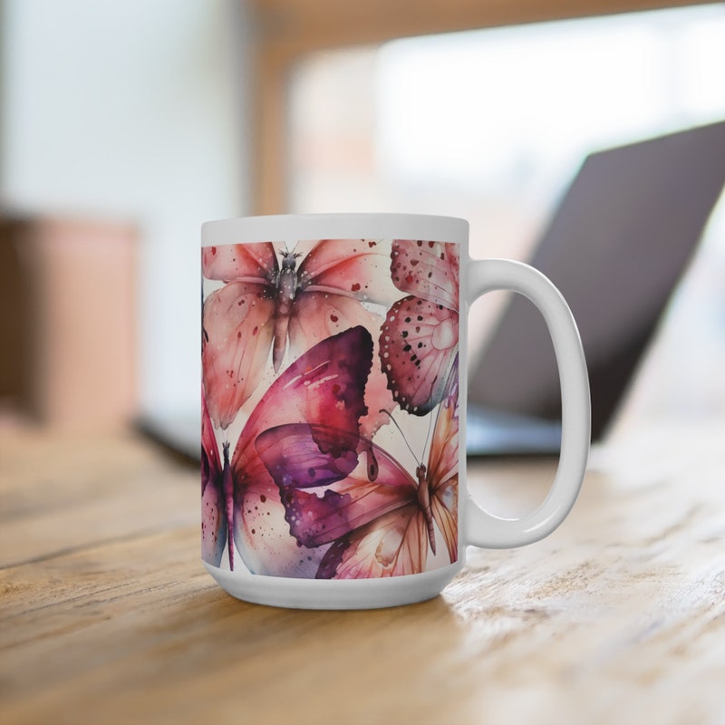 Butterfly Coffee Mug - Etsy