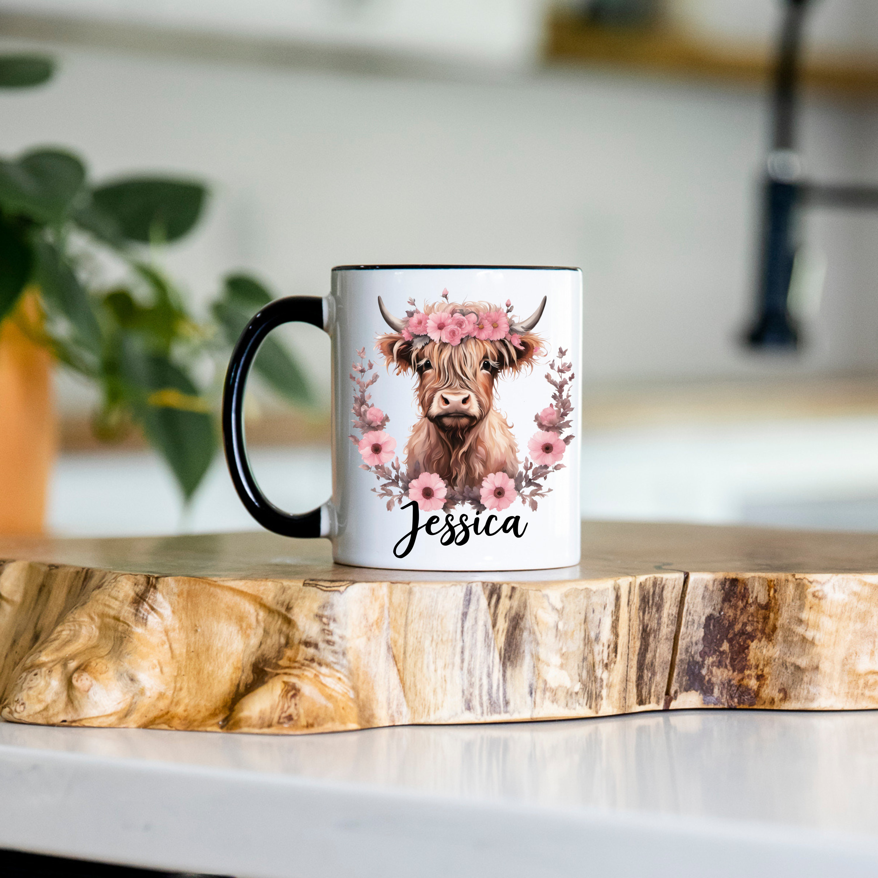 Highland Cow Coffee Mug, Highland Cow Tea Cup, Scottish Cow, Cow Lovers ...
