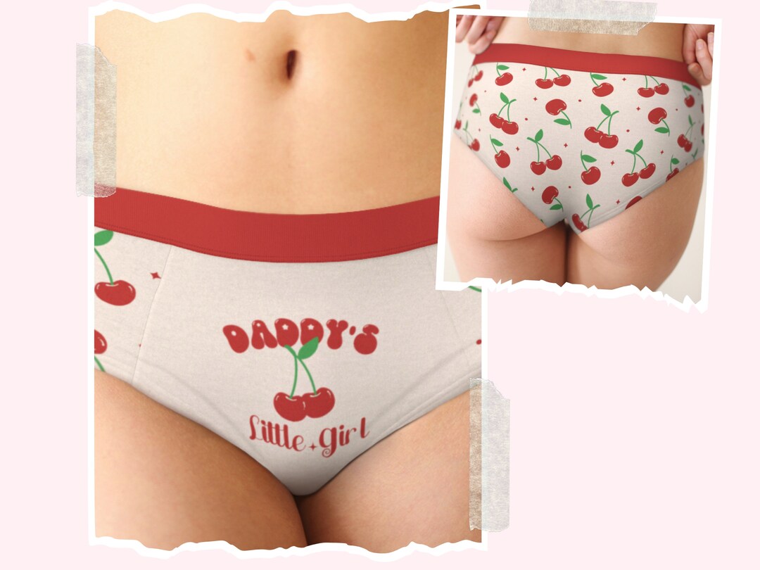 Daddy's Little Girl DDLG Cute Panties Fetish Wear Sexy Underwear ABDL Clothing Little Space ...