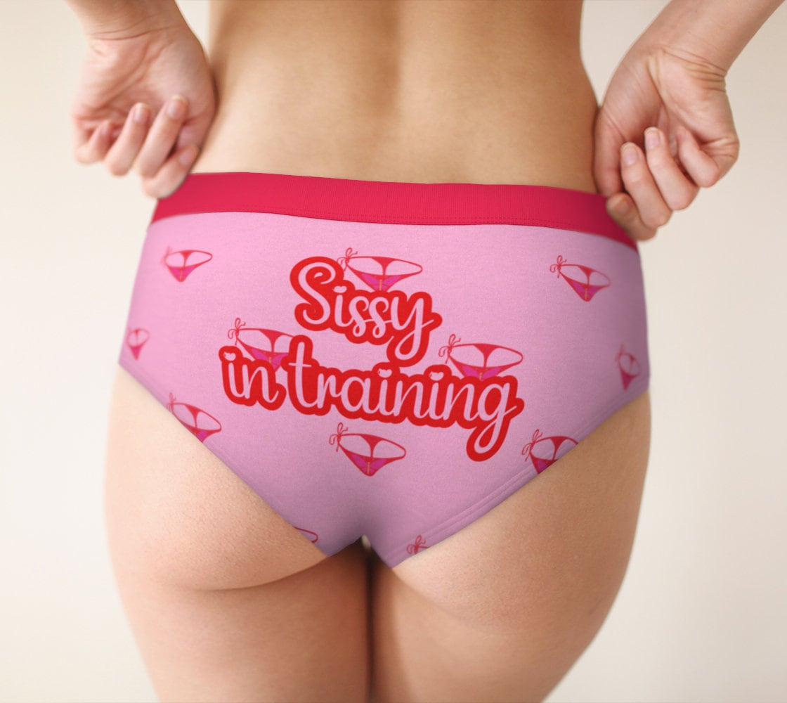 Femboy Sissy Dress With Matching Sissy Panties for Sissy Training, Gift for Submissive Sissy ...