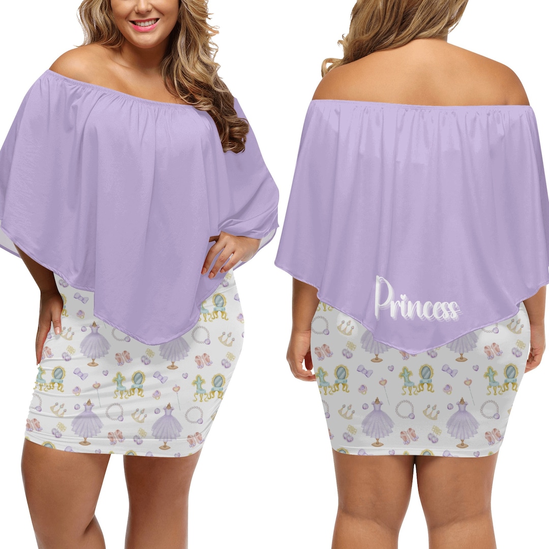 ABDL Plus Size "princess" Women's off the Shoulder Dress | DDLG ...