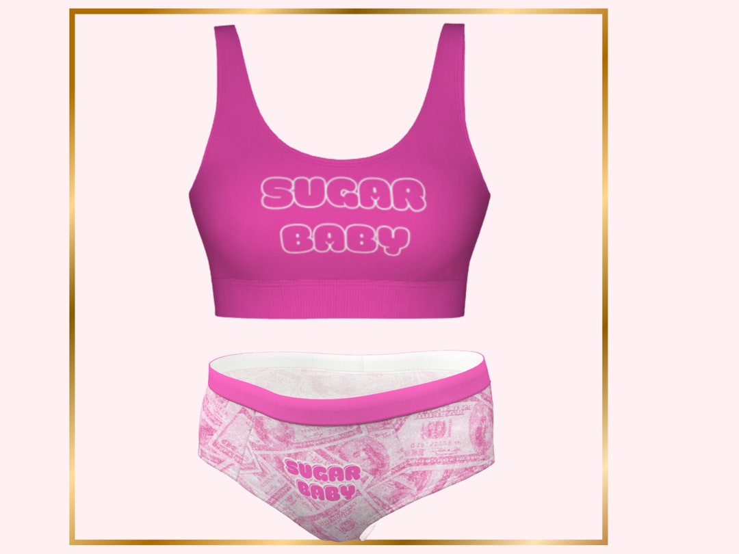 Bra And Panty Set Ddlg Naughty Panties T For Submissive Abdl