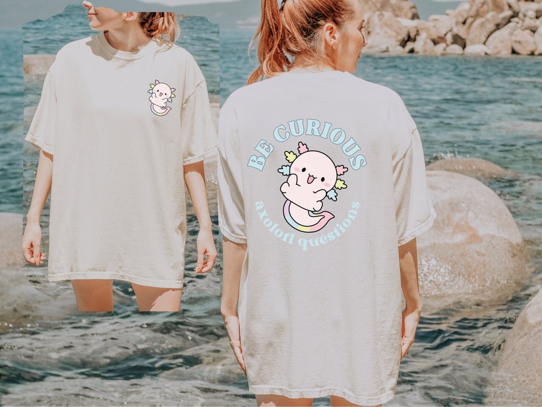 Axolotl Shirt Coquette Shirt Ironic Shirt ABDL Shirt Kidcore Shirt ...