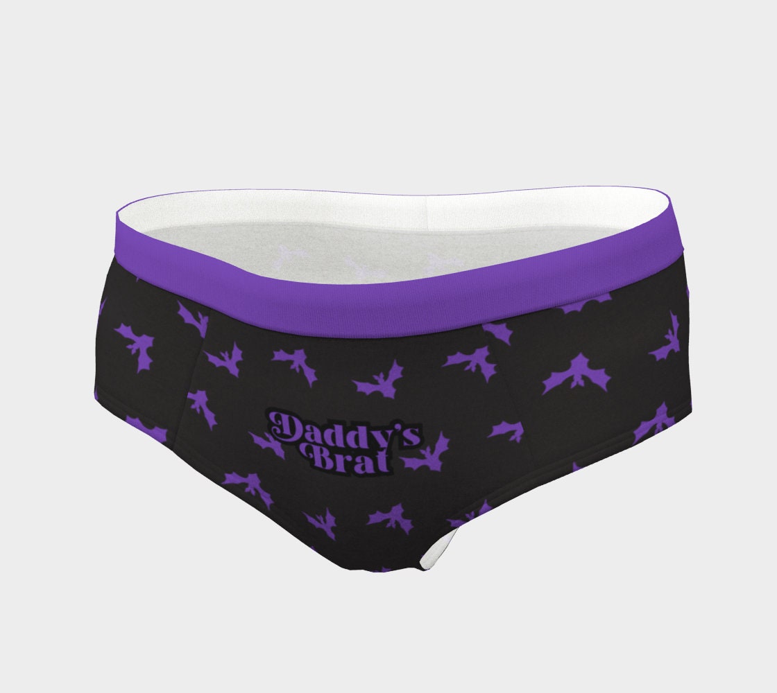 Daddys Brat Gothic Ddlg Naughty Panties T For Submissive Abdl