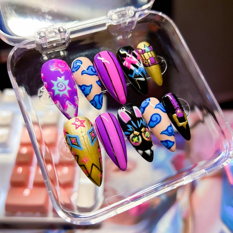 Arcane Jinx Nails - Etsy