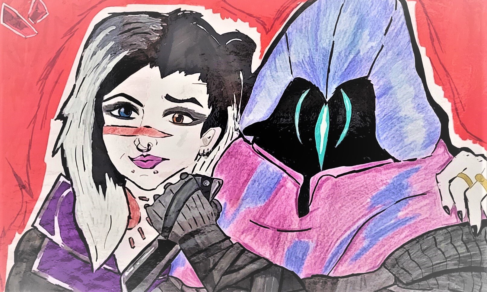 Laminated A3 Drawings animated Characters Already on - Etsy