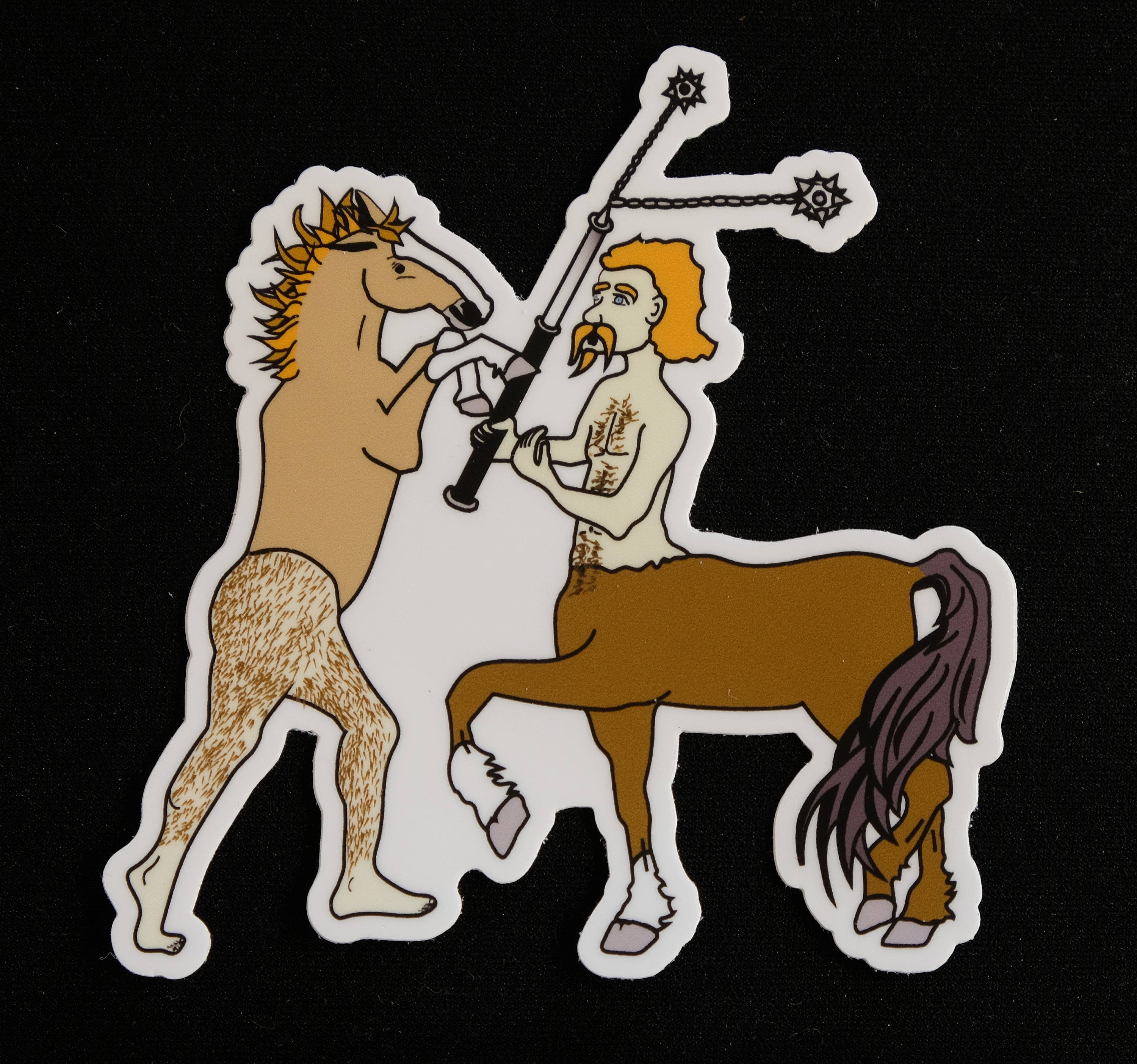 Reverse Centaur Vs. the Centaur Sticker 5 X 5 Matte Free Shipping - Etsy