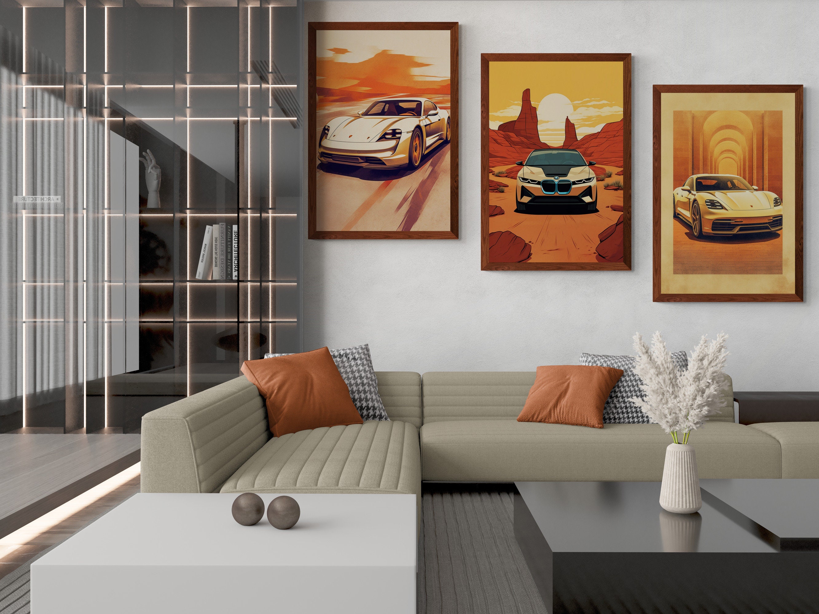 Electric Car Collection (15 Posters) - Etsy