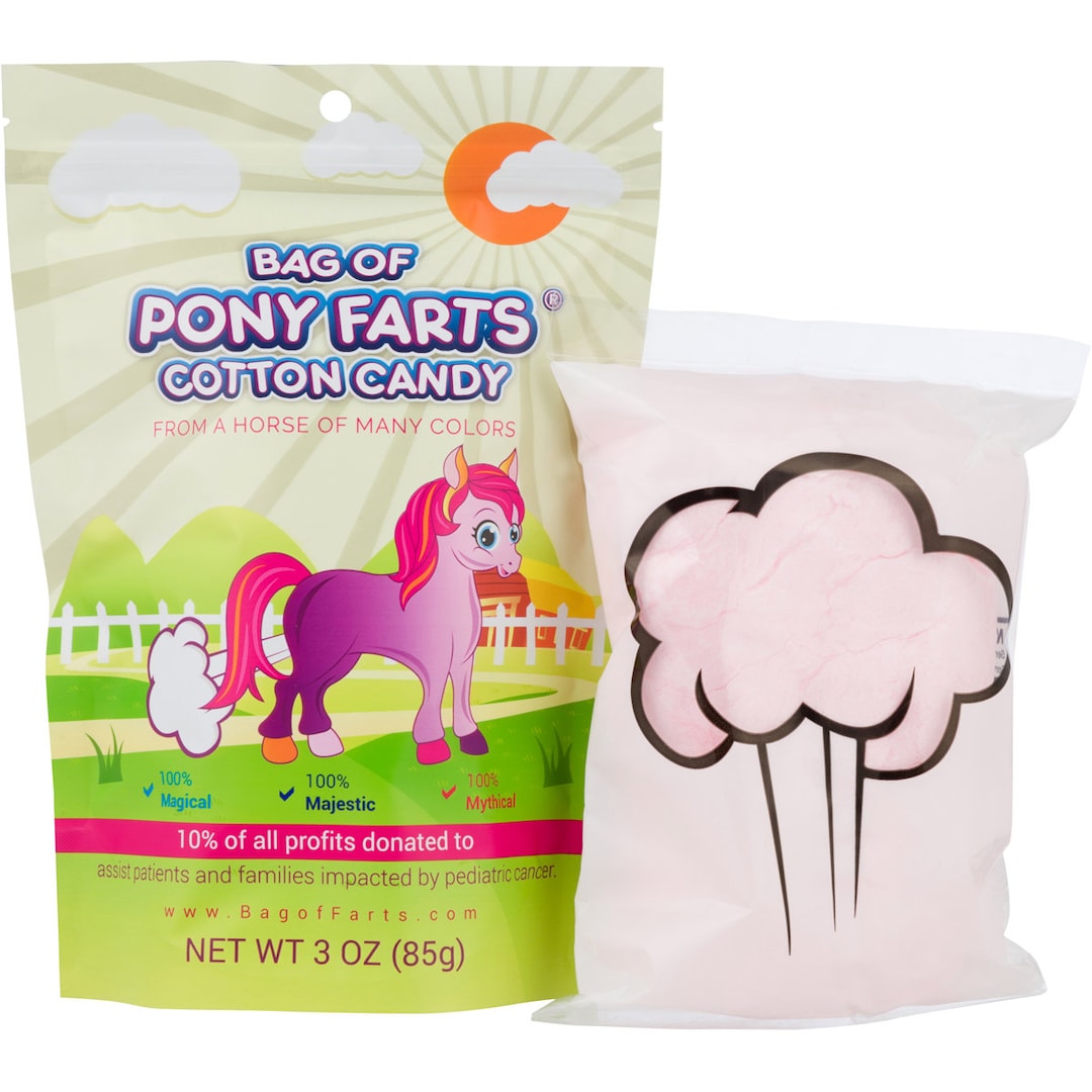 Bag of Pony Farts Cotton Candy - Etsy