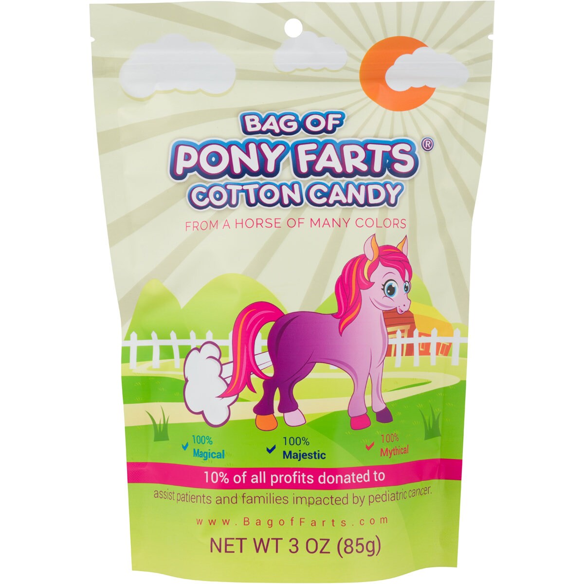 Bag of Pony Farts Cotton Candy - Etsy