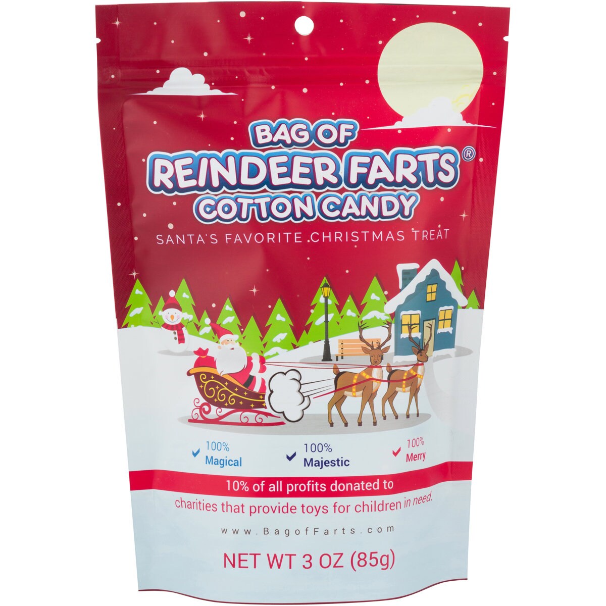 Bag of Reindeer Farts Cotton Candy - Etsy