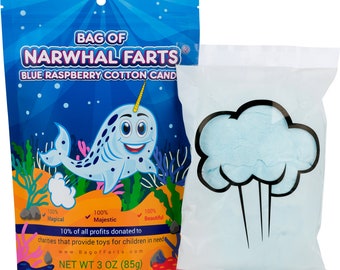 Bag of Bunny Farts Cotton Candy - Etsy