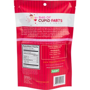 Bag of Cupid Farts Cherry Cotton Candy - Etsy