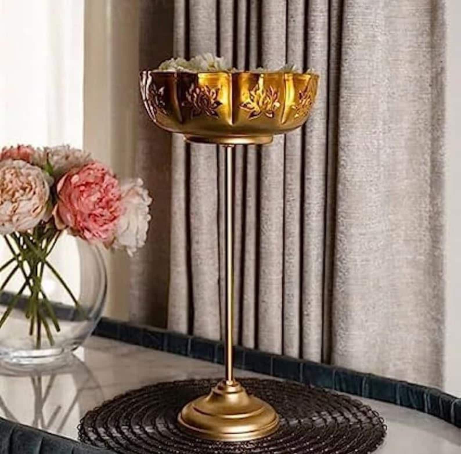 Lotus Urli Stand Set/uruli/urli With Stand/urli Stand/urli Bowl event ...