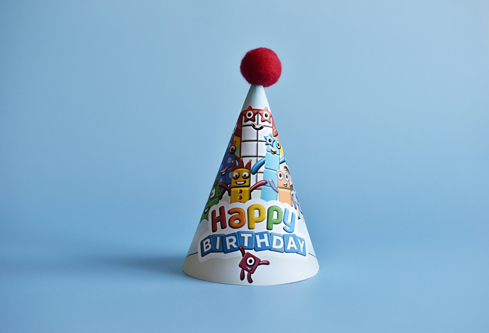 NUMBERBLOCKS Birthday Hats Digital Printable Numberblocks Birthday ...