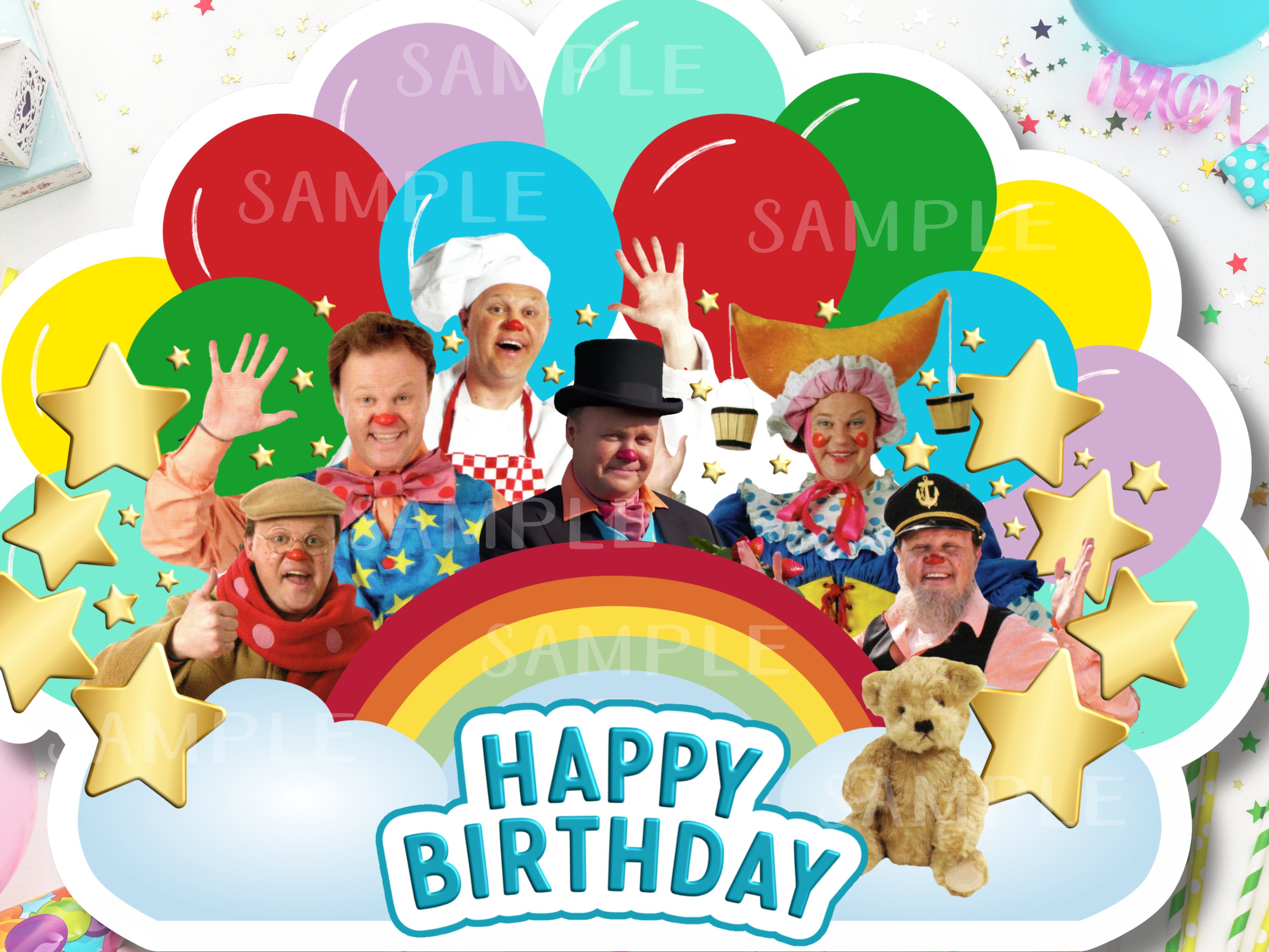 Mr. Tumble Birthday Cake Topper & Cupcake Toppers (digital Print) - Etsy