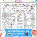 Numberblocks Thank You Activity Page: Printable Party Favor (instant ...