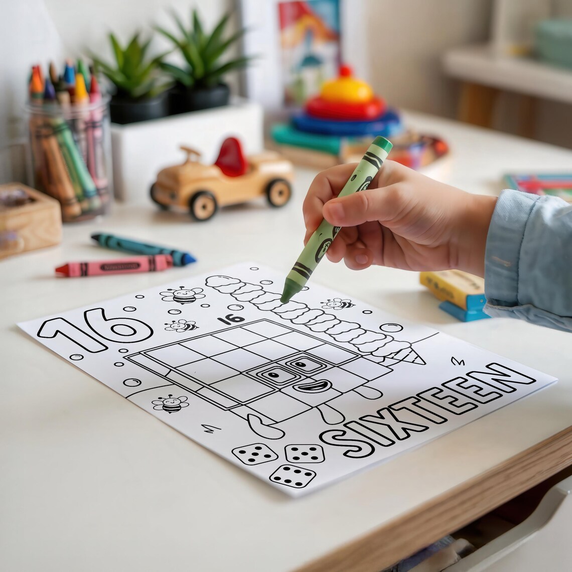 Numberblocks Colouring Book: 11-20, Interactive Questions (digital ...