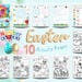 Numberblocks Activity Printable Booklet EASTER FUN - PDF Printable - 11 ...