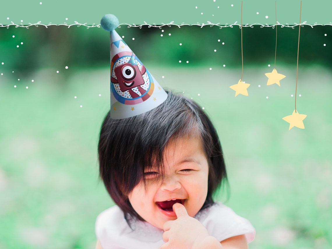 NUMBERBLOCKS Birthday Hats Digital Printable Numberblocks Birthday ...