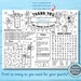Numberblocks Thank You Activity Page: Printable Party Favor (instant ...