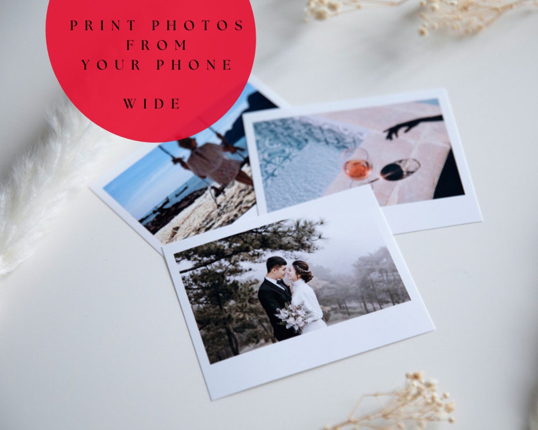 Instax Wide, Instax Prints, Digital Photo Print, Personalized Photo ...