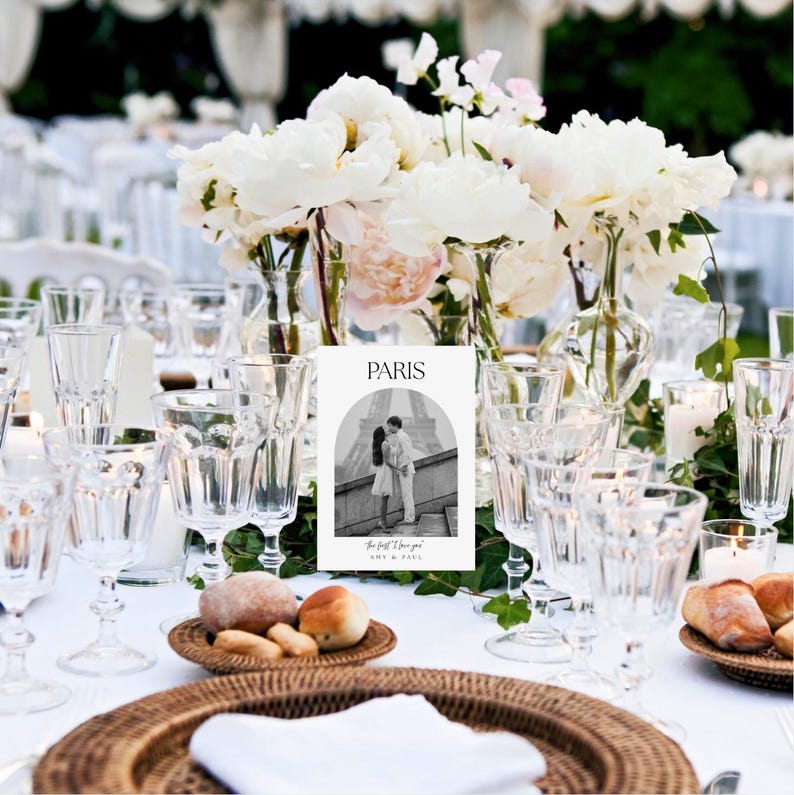 Photo Table Names, Travel Theme Wedding Table Numbers, Destination ...