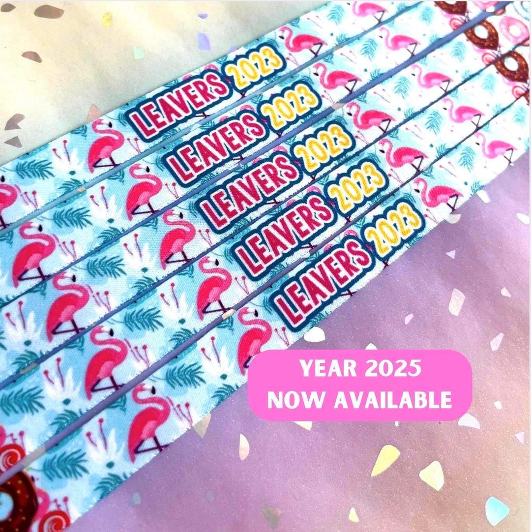 Leavers Wristbands, Leavers Fest Wristbands, End of School Wristbands ...
