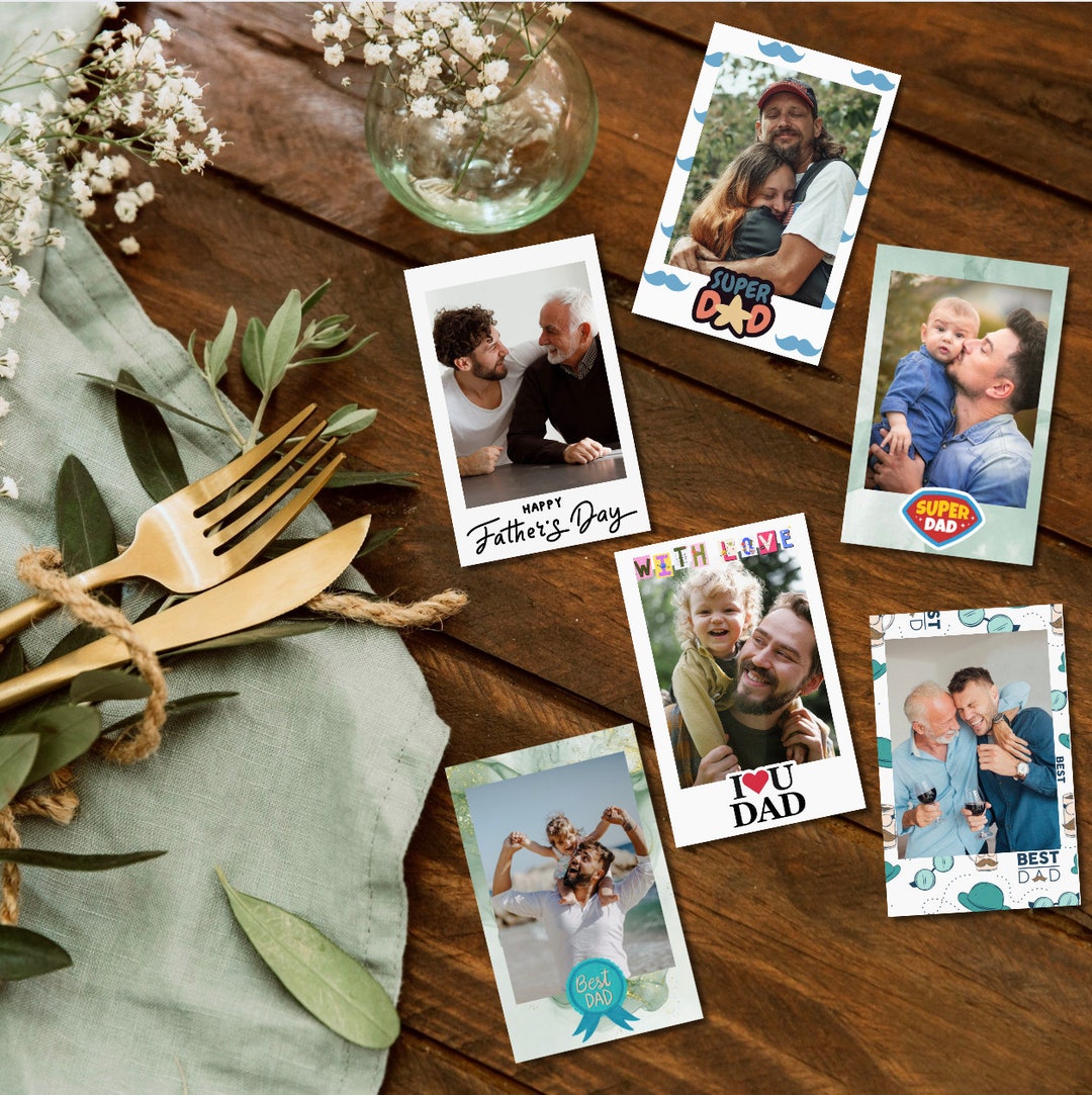 Personalised Father's Day Prints, Custom Photo Prints, Father's Day ...