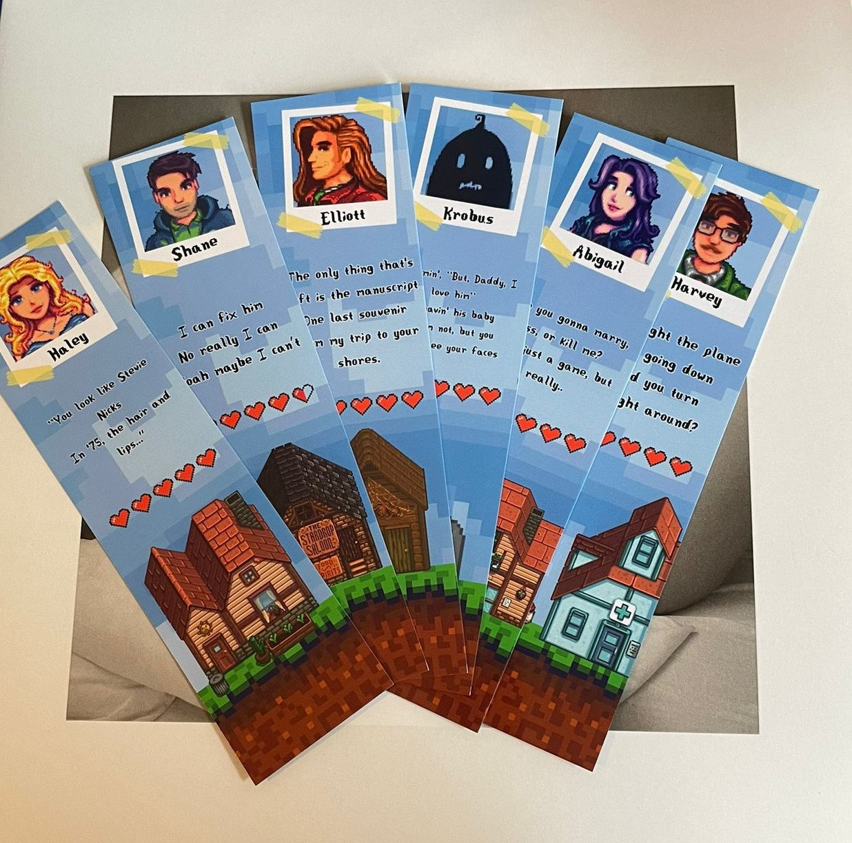 SDV X TS Bookmarks Stardew Valley X Taylor Swift Bookish Gift TTPD - Etsy