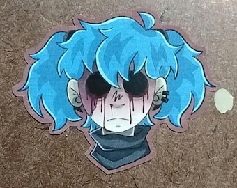 Sally Face Vinyl Sticker Matte 2.75 - Etsy