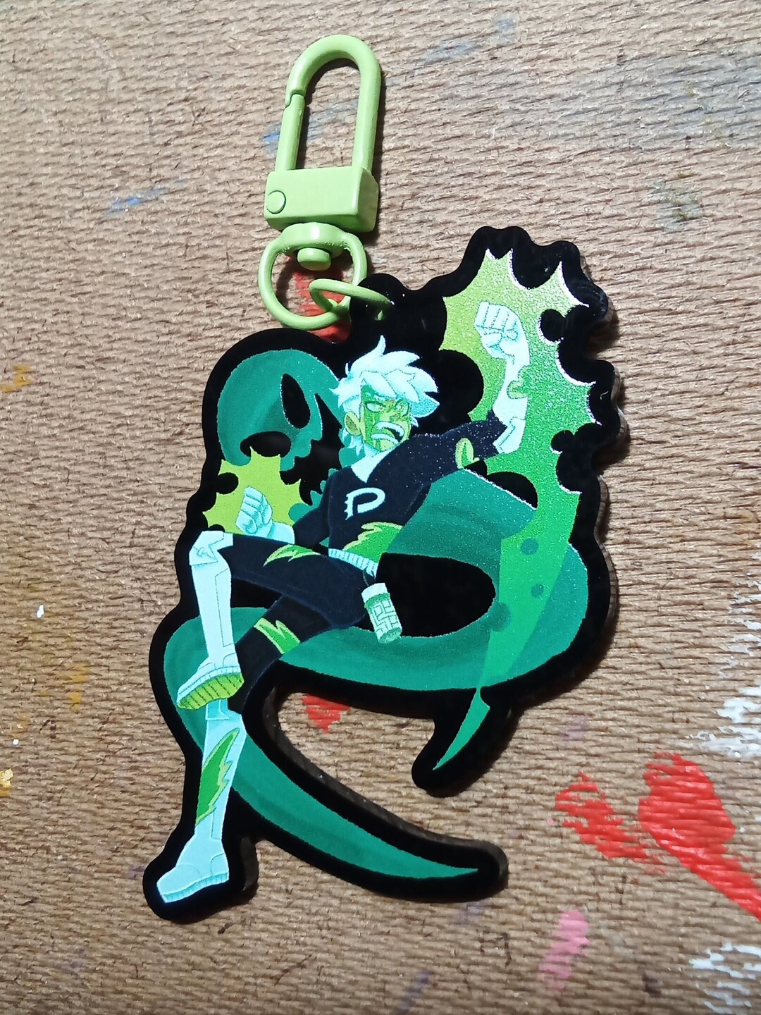 Danny Phantom Keychain - Etsy