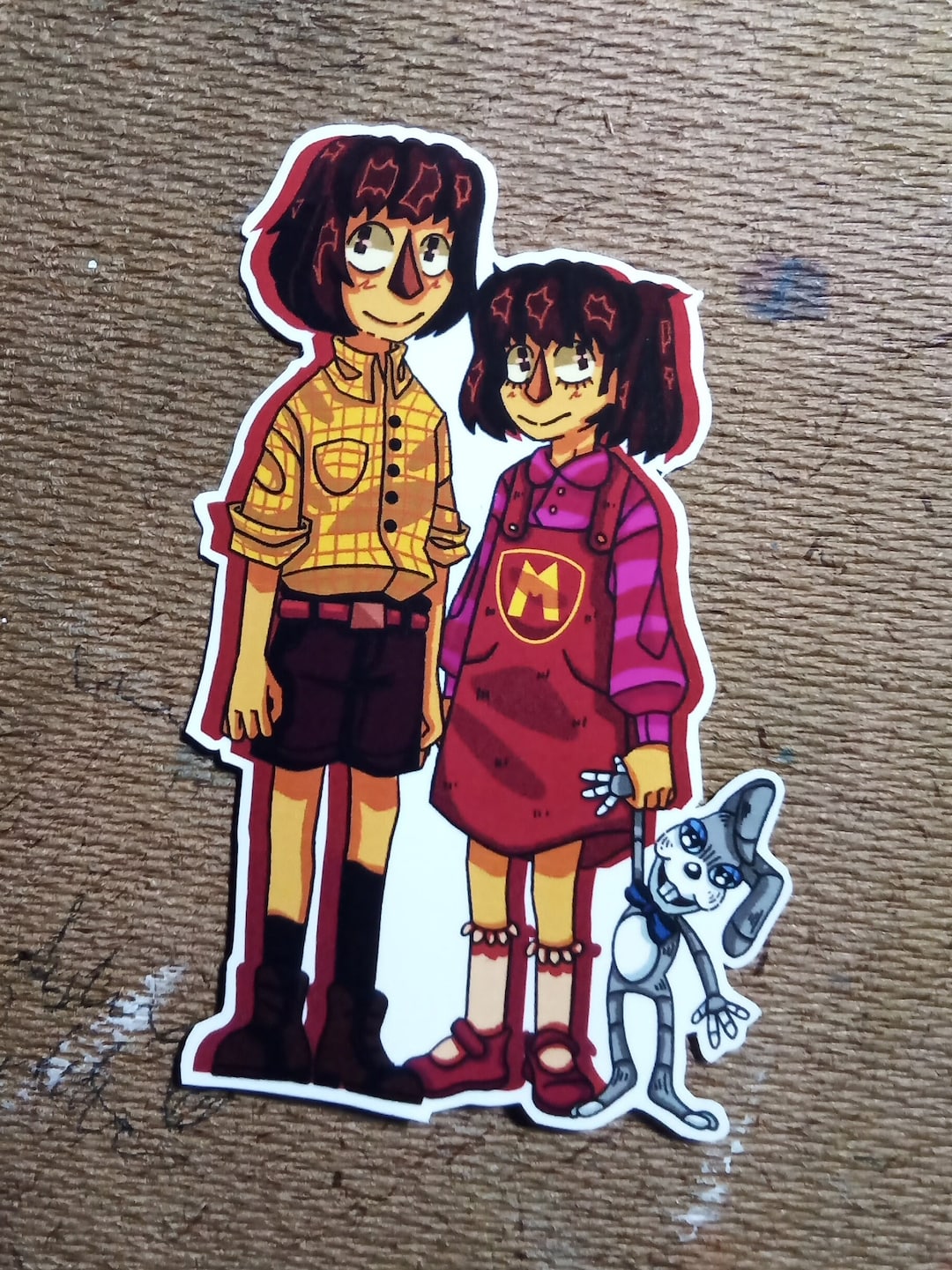 Ed and Molly Walten Sticker - Etsy