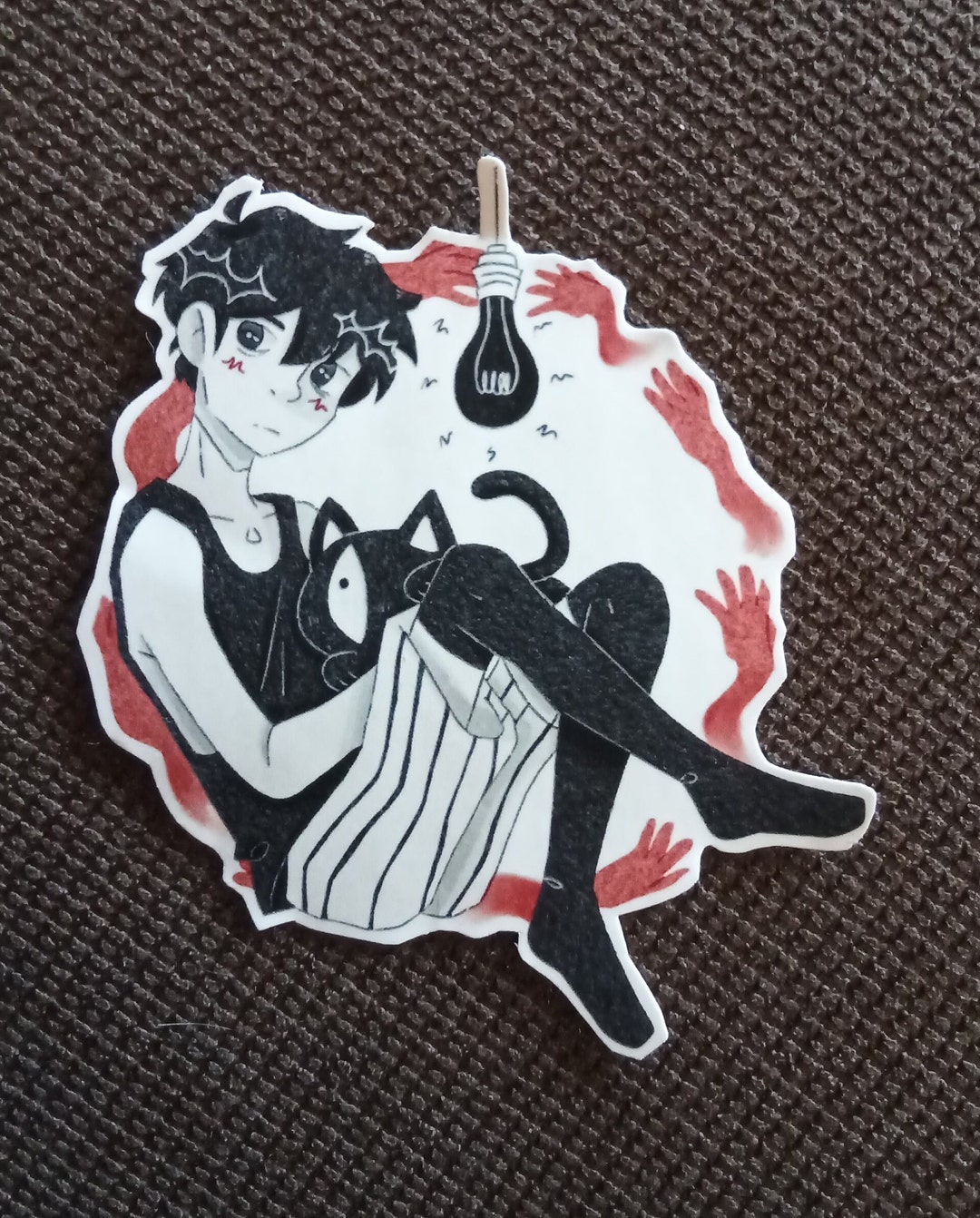 Omori and Mewo? Sticker - Etsy