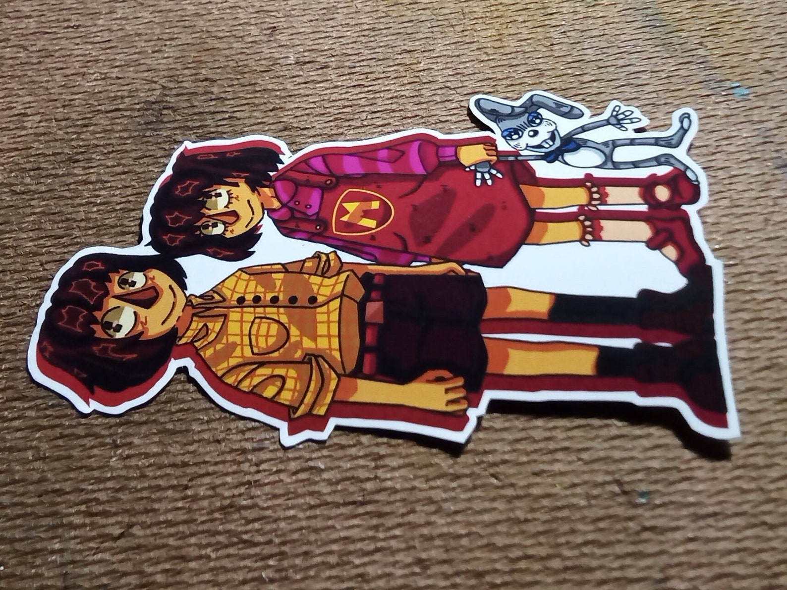 Ed and Molly Walten Sticker - Etsy