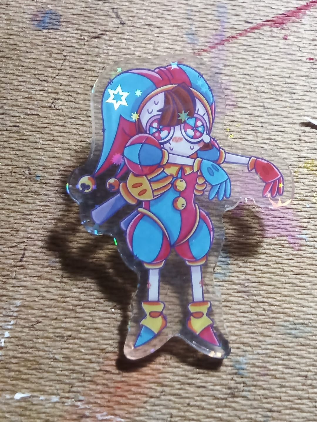 The Amazing Digital Circus - Pomni Acrylic Pin - Etsy