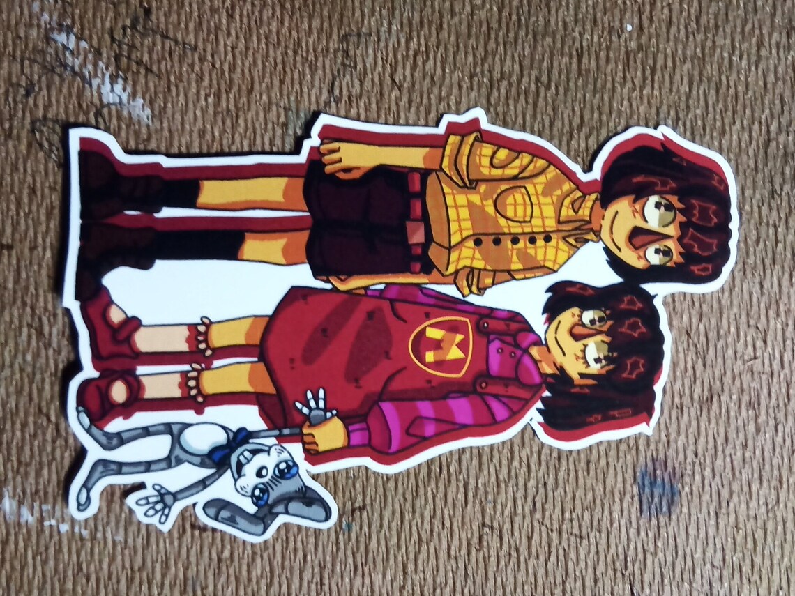 Ed and Molly Walten Sticker - Etsy