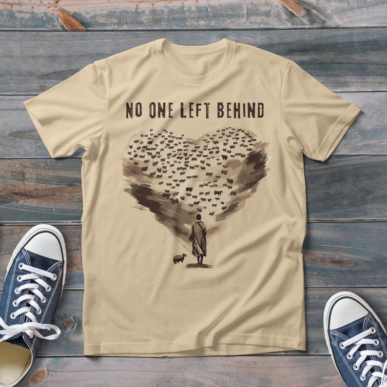 Parable of the Lost Sheep No One Left Behind Bible Verse - Etsy