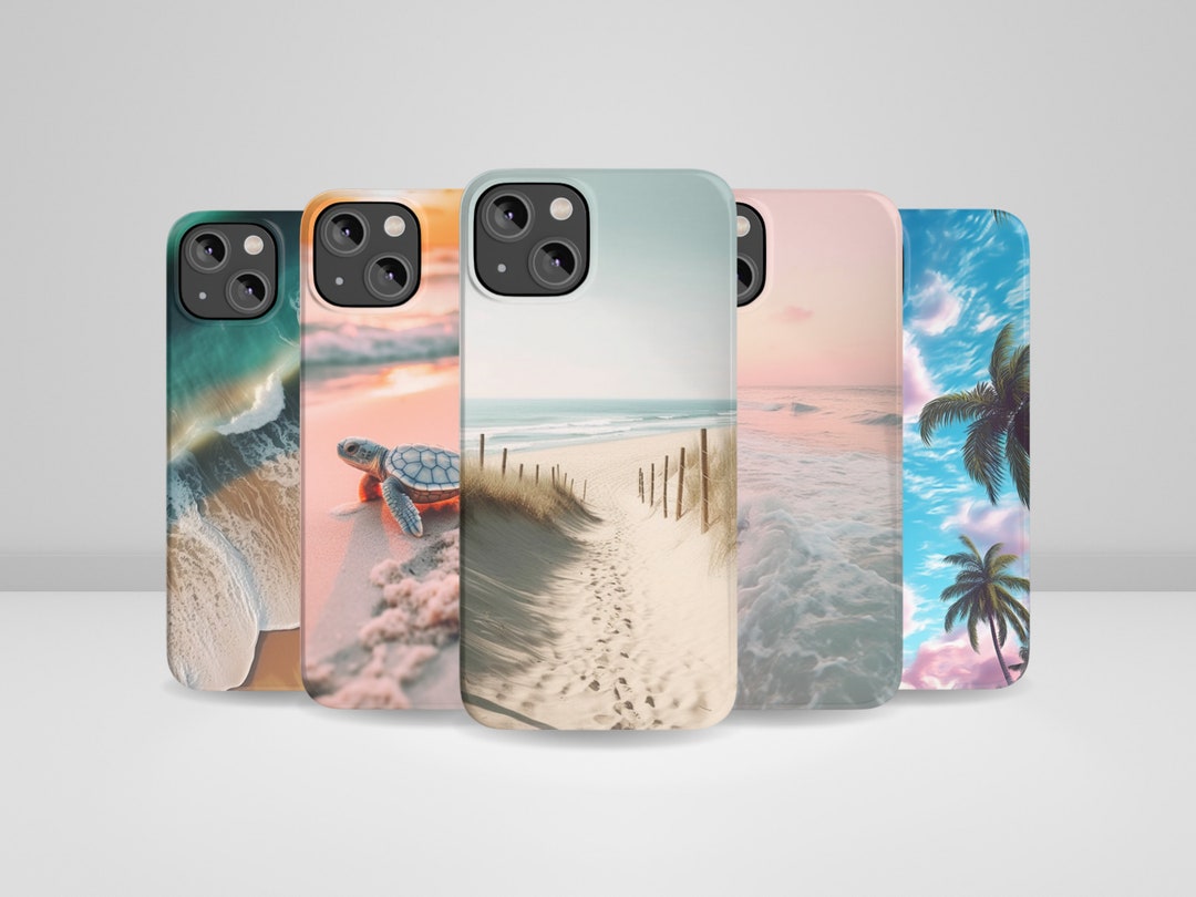 Summer Phone Case, Summer Vibes, Tropical Beach Fit for iPhone 16 ...